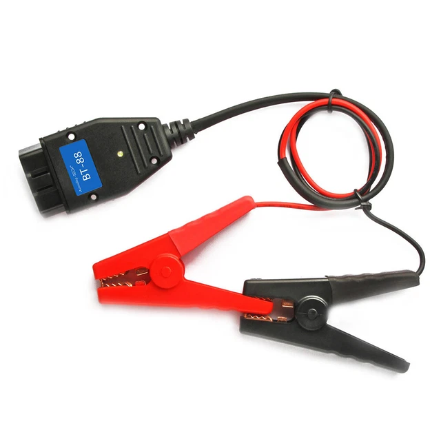 BT-88 CAR OBD2 Emergency Power Supply Cable ECU Memory Saver Battery ...