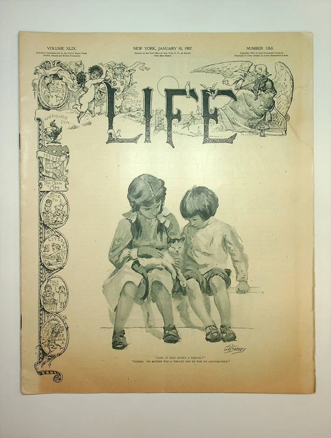 LIFE MAGAZINE JAN 10 1907 VG £44.27 - PicClick UK