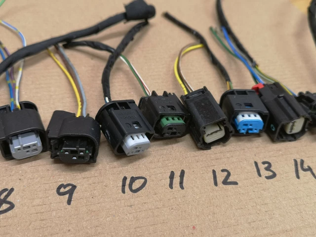 PARKING SENSOR CONNECTOR Plug 3 pin PDC Loom Repair Vauxhall Peugeot ...