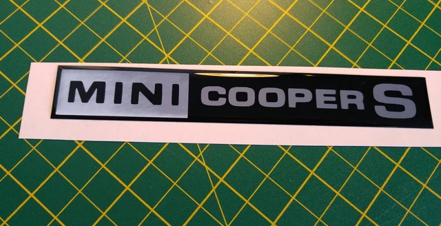 ***CLASSIC MK3 MINI Cooper S Boot Badge*** £4.99 - PicClick UK