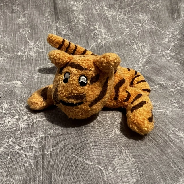 CLASSIC POOH TIGGER Soft Toy Small Tiger Disney Unique Beanie E H ...
