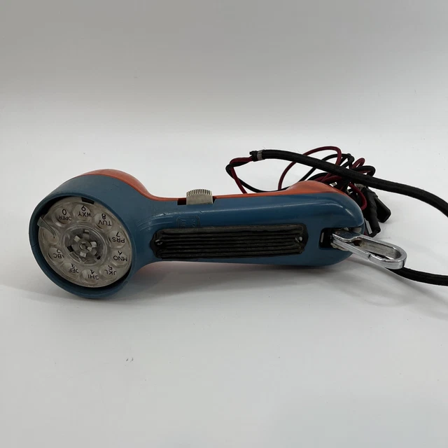VINTAGE ORANGE BLUE BELL SYSTEM Western Electric Lineman Test Butt ...