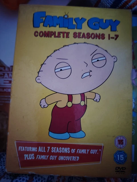 FAMILY GUY - Series 1-7 - Complete (Box Set) (DVD, 2008) £14.01 ...