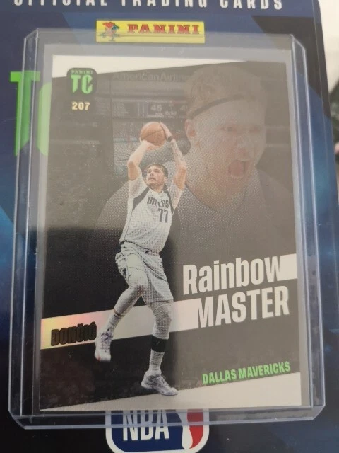 LUKA DONCIC DALLAS Mavericks Rainbow Master Carte Nba Panini Top Class ...