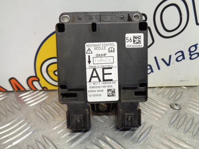 FORD TRANSIT MK7 07-14 Airbag ECU Restraint Control Module 6C1T14B056AE ...