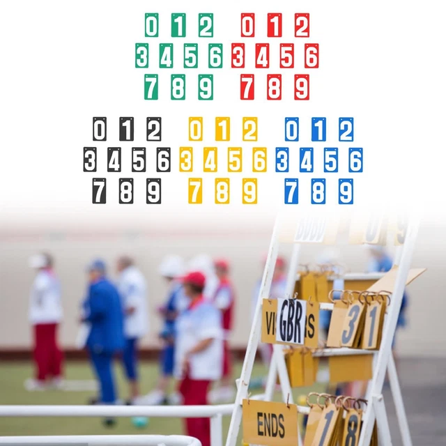 SCORE KEEPER FLIP Number Cards Scoreboard for Sports £5.86 - PicClick UK