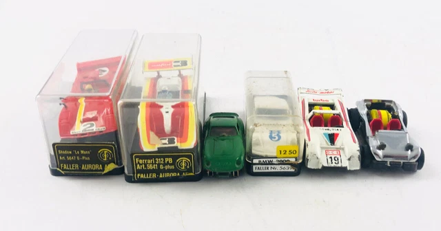 FALLER AURORA G-PLUS & Darda Car Serie 10 Konvolut 6x 5641 5647 EUR 109 ...