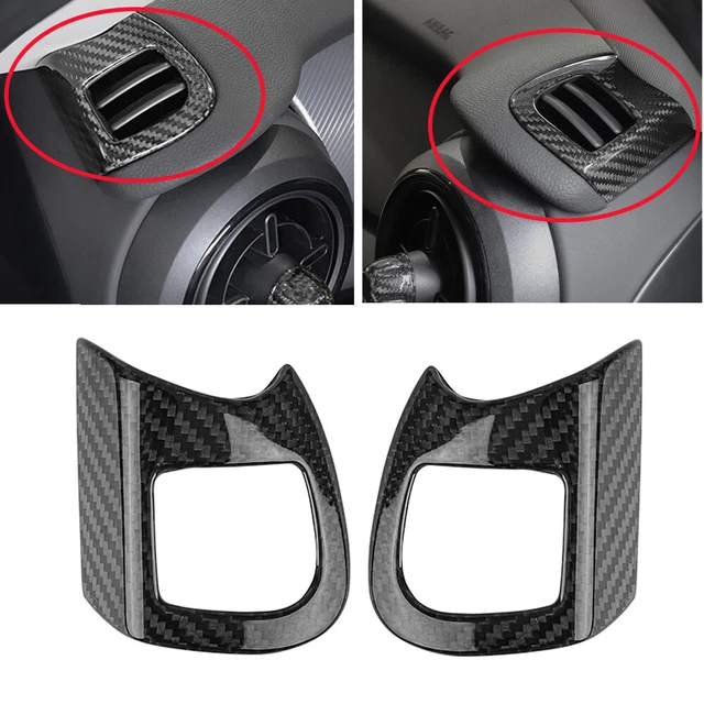 FOR MINI COOPER S F55 F56 F57 2014 - 2022 Carbon Fiber Car Air Vent ...