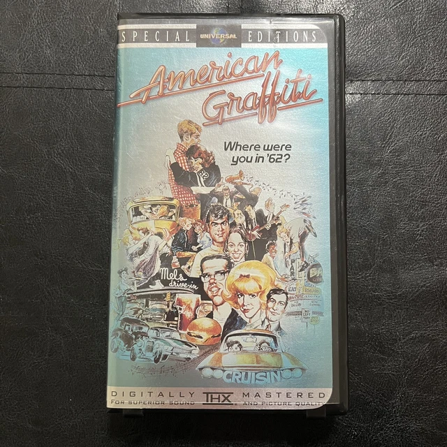 AMERICAN GRAFFITI 25TH Anniversary Special Edition (VHS, 1998) £9.25 ...