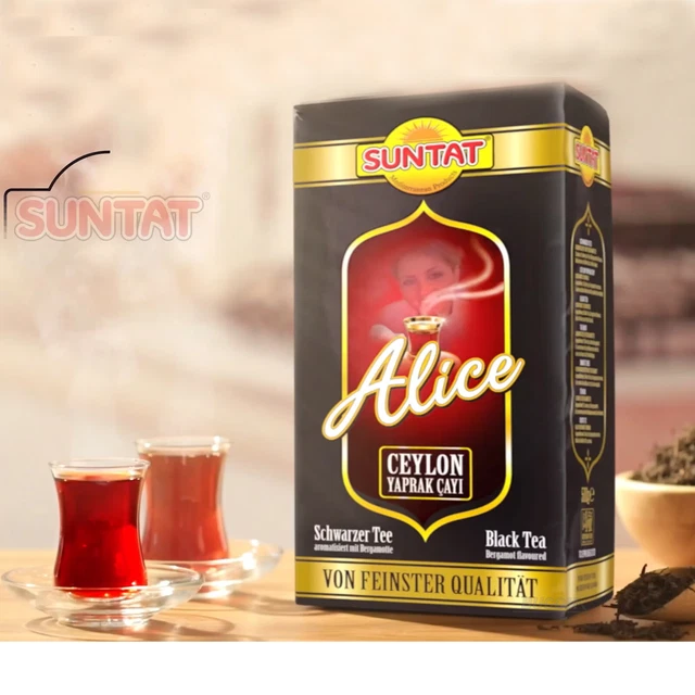 SUNTAT ALICE CEYLON schwarzer Tee Cay 1er Pack (1 x 1 kg Packung) mit ...
