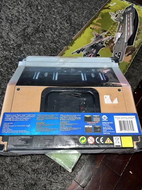 PAPER JAMZ AMPLIFIER speaker NXT flat panel 62743 3.5mm plug guitar amp ...