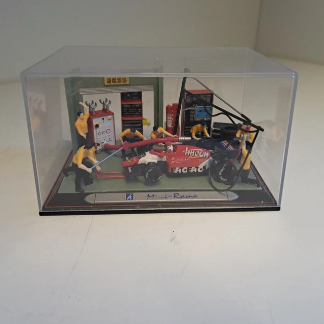 HONGWELL MINI RAMA Formula 1 Racing Pit Diorama £45.00 - PicClick UK