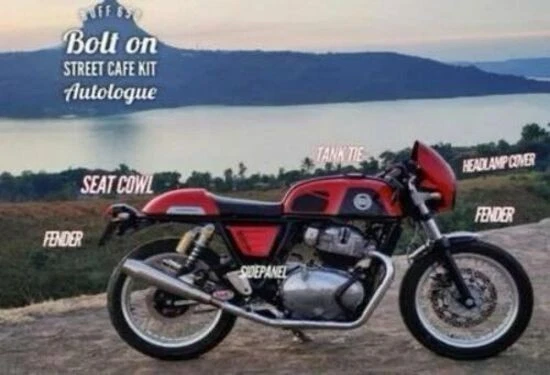 ROYAL ENFIELD GT650 Interceptor BUFF 650 Bolt-on Body Kit by Autologue ...