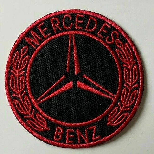 MERCEDES BENZ CAR Brand Logo Motor Sport-Iron / Sew on Embroidered ...