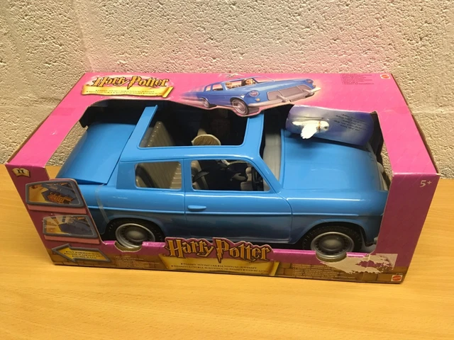 HARRY POTTER WEASLEY FLYING CAR MATTEL 37cm FORD ANGLIA NEW BNIB ...