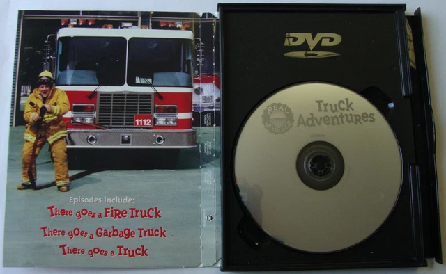 REAL WHEELS TRUCK Adventures There Goes A Fire Truck Dvd Snap Case ...