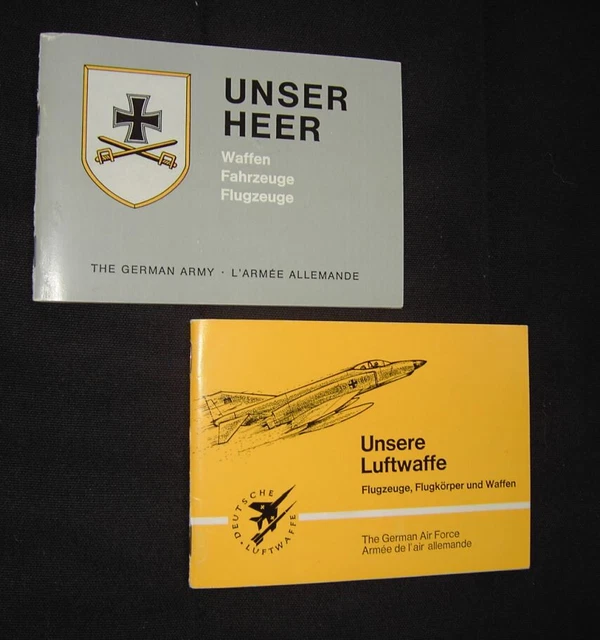 BUNDESWEHR ARMY LUFTWAFFE vehicles aircraft weapons information ...
