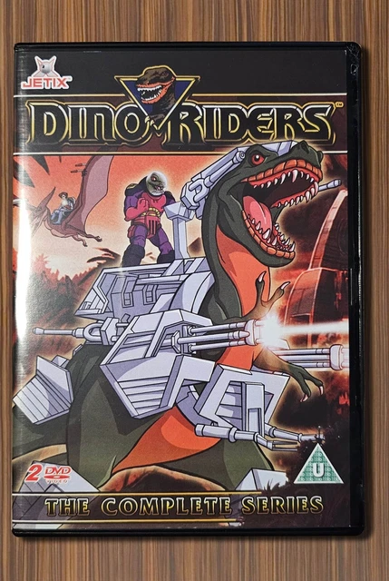 DINO RIDERS DVD The Complete Series Region 2 Dinosaur 80s 2 Discs £1.00 ...