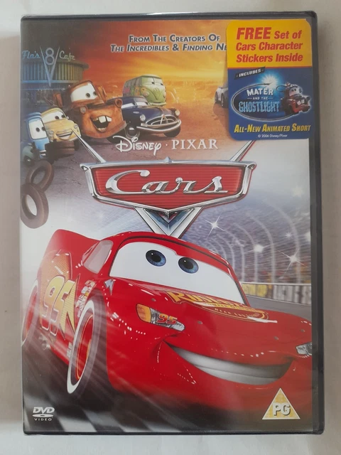 CARS 1 (DISNEY, Pixar DVD, 2006)- Special Features/2 Short Movies ...