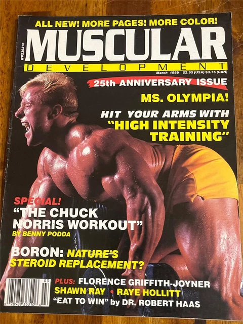 MUSCULAR DEVELOPMENT BODYBUILDING muscle fitness magazine VINCE ...