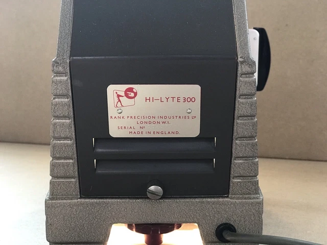 VINTAGE HI-LYTE 300 Dual Format Slide Projector Film Strip made in ...