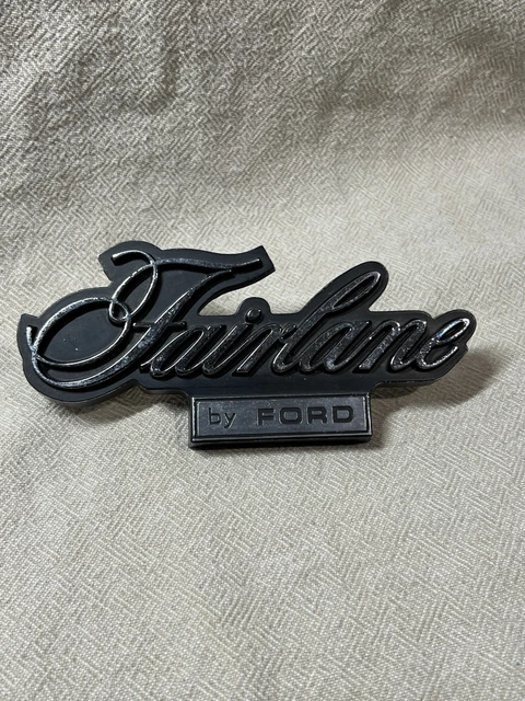 GENUINE FORD ZD Fairlane by Ford Grille Badge Emblem FoMoCo-ARD10B ...