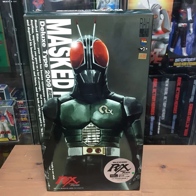 MEDICOM TOY REAL Action Heroes RAH Kamen Rider BLACK RX Noir 2009 Type ...
