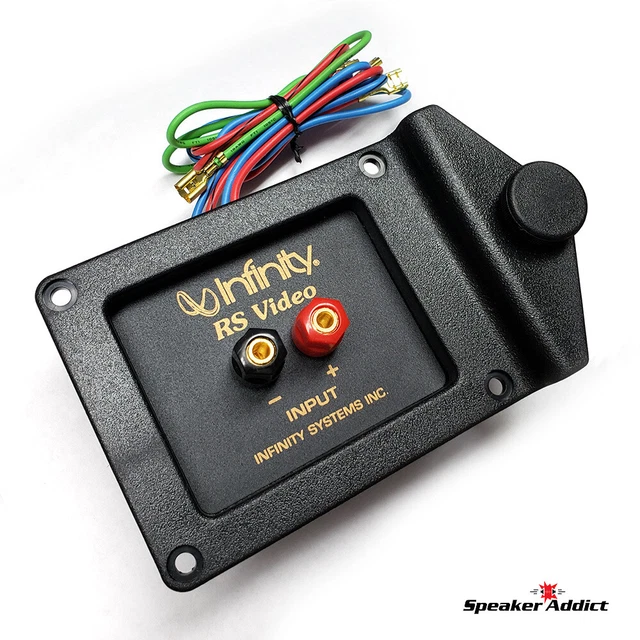 2-WAY PASSIVE CROSSOVER s 8Ohm 2.2KHz W Terminal Plate INFINITY RS ...