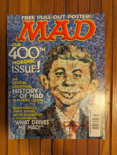5 DIFFERENT- MAD Magazines Mid 1990s and 2000s Issues Mad Classic $30. ...