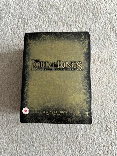 THE LORD OF the Rings Trilogy (Extended Edition Box Set) [DVD] - DVD ...
