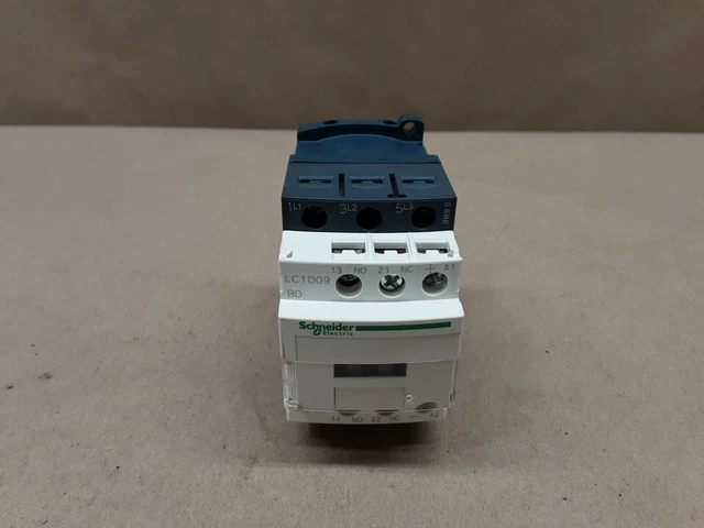 LOT OF 2 Schneider Electric Contactor Lc1D09Bd / Lc1 D09 Bd #1052G30*Kr ...