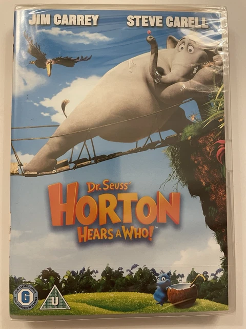 DR SEUSS HORTON Hears A Who DVD New & Sealed Jim Carey Steve Carell £3. ...