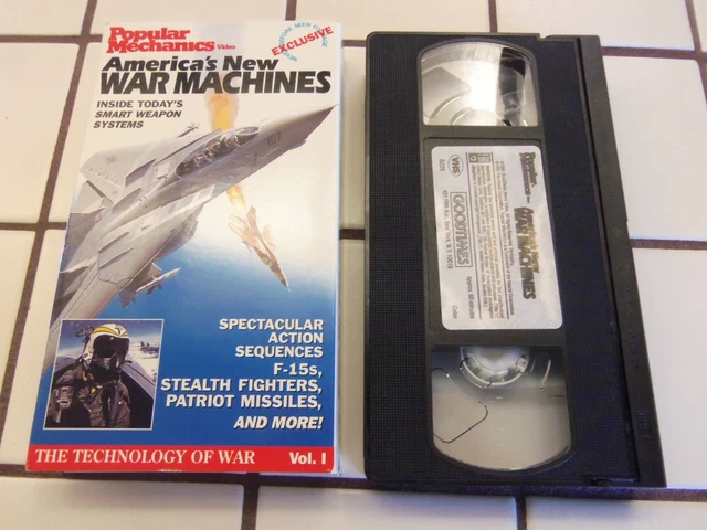 POPULAR MECHANICS AMERICAS War New Machine Vol.1 Vhs Airplanes ...