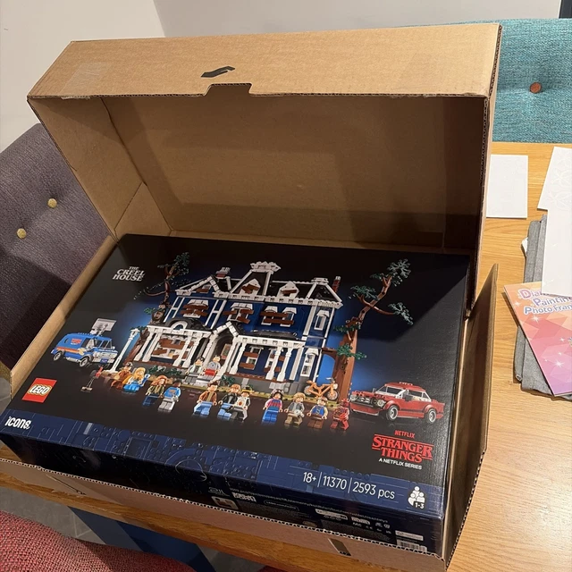 LEGO ICONS STRANGER Things The Creel House (11370) - BRAND NEW, READY ...
