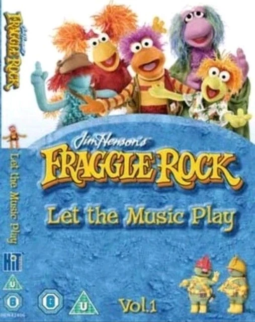 JIM HENSON'S FRAGGLE Rock - Let The Music Play - Vol. 1 (DVD, 2005) £3. ...