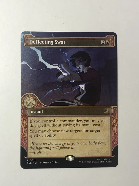 MTG DEFLECTING SWAT (Showcase) Avatar: The Last Airbender: Eternal ...