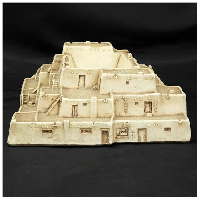 VINTAGE CERAMIC SOUTHWESTERN Hopi Pueblo Model by JR Davis £295.12 ...