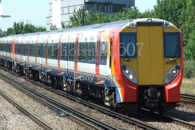 CLASS 458 458006, 4 car EMU, in South West Trains at Clapham Junction £ ...