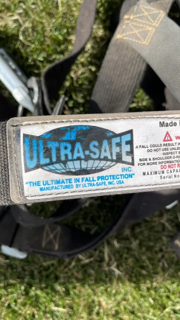 ULTRA-SAFE 96305NK FULL Body Safety harness. Construction-Climbing EUR ...