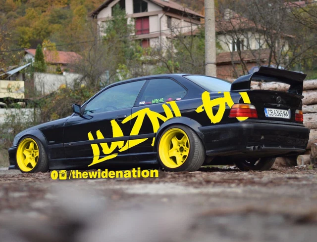 BMW E36 FENDER Flares Bodykit / WideNation / Drift Racing M3 Coupe ...