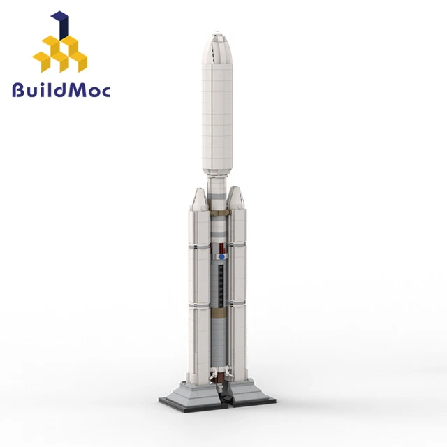 BUILDING KIT FOR 1:110 Scale IV-B Rocket Model Collection MOC Bricks ...