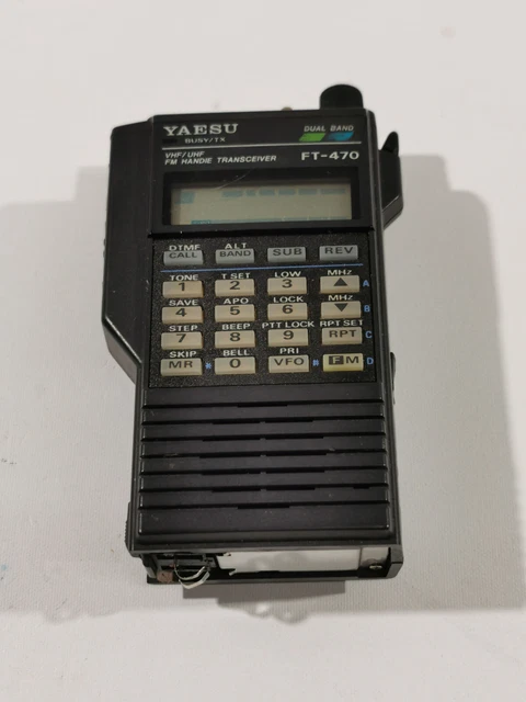 YAESU FT-470 FM Duobandgerät Portables Kleinfunkgerät 144 / 430 MHz ...