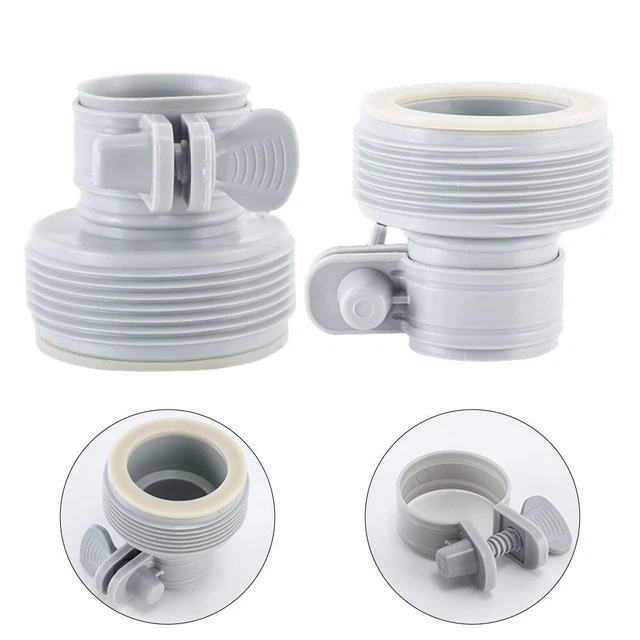 SECURELY CONNECT FOR Pumps and Hoses with 2x For INTEX Type B Adapters ...