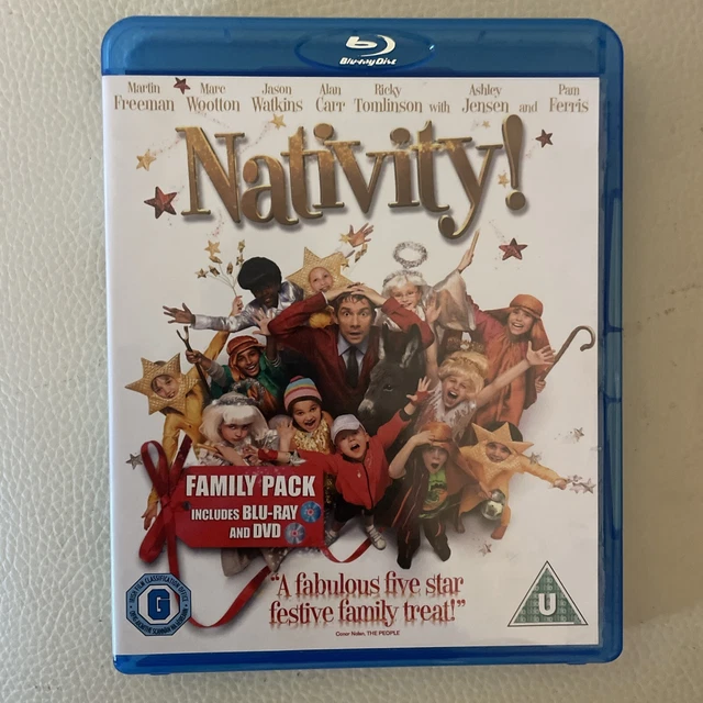 NATIVITY BLU RAY + DVD Ricky Tomlinson Alan Carr Christmas M5030ovie ...