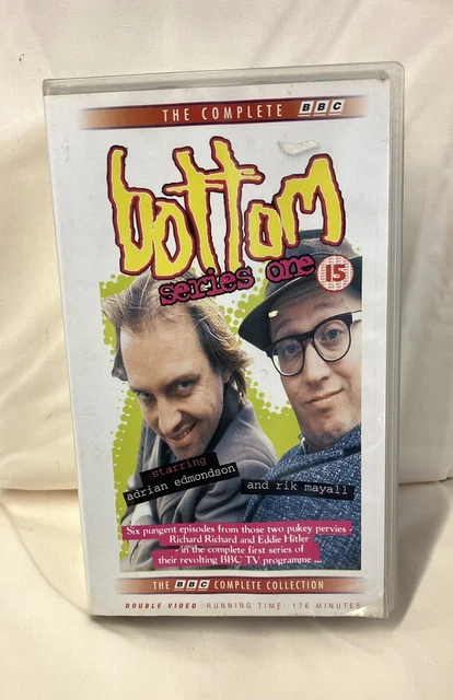BOTTOM SERIES ONE Complete VHS, Double VHS Tape, £16.99 - PicClick UK