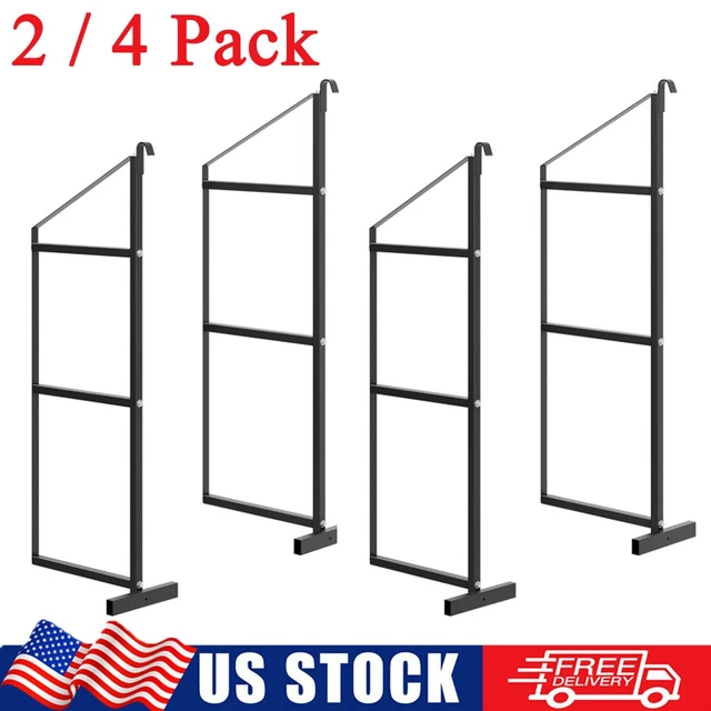 2/4 PACK STEEL Cargo Shipping Container Shelving Shelf Brackets ...
