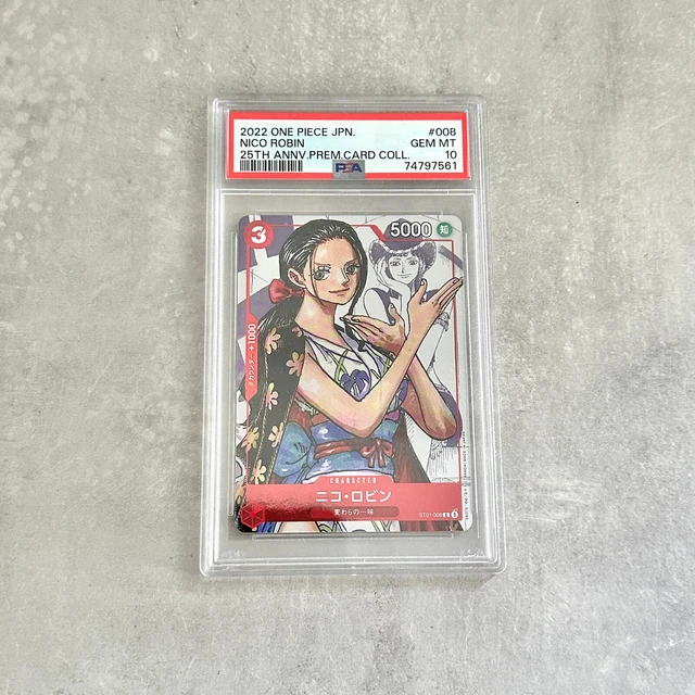 NICO ROBIN 25TH One Piece TCG - PSA 10 - JAP EUR 50,00 - PicClick IT