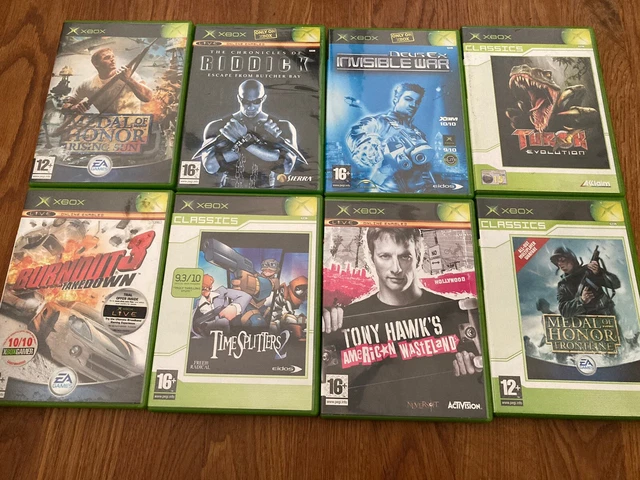 ORIGINAL XBOX GAMES Bundle Joblot Retro Microsoft Video Game Classic £ ...