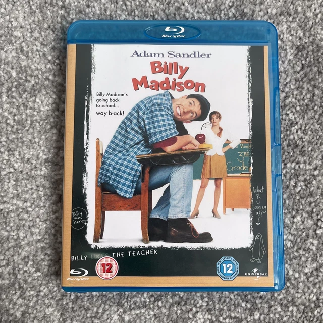 BILLY MADISON (1995) Very Rare UK Blu Ray Adam Sandler Comedy Movie £17 ...