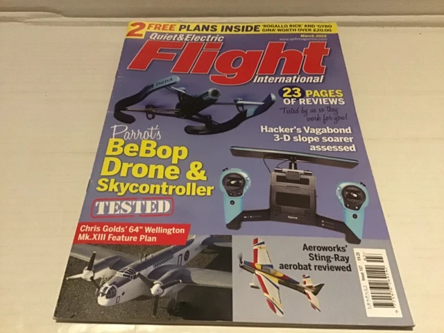 QUIET & ELECTRIC FLIGHT INTERNATIONAL AEROMODELLER MAGAZINES PLANS ...